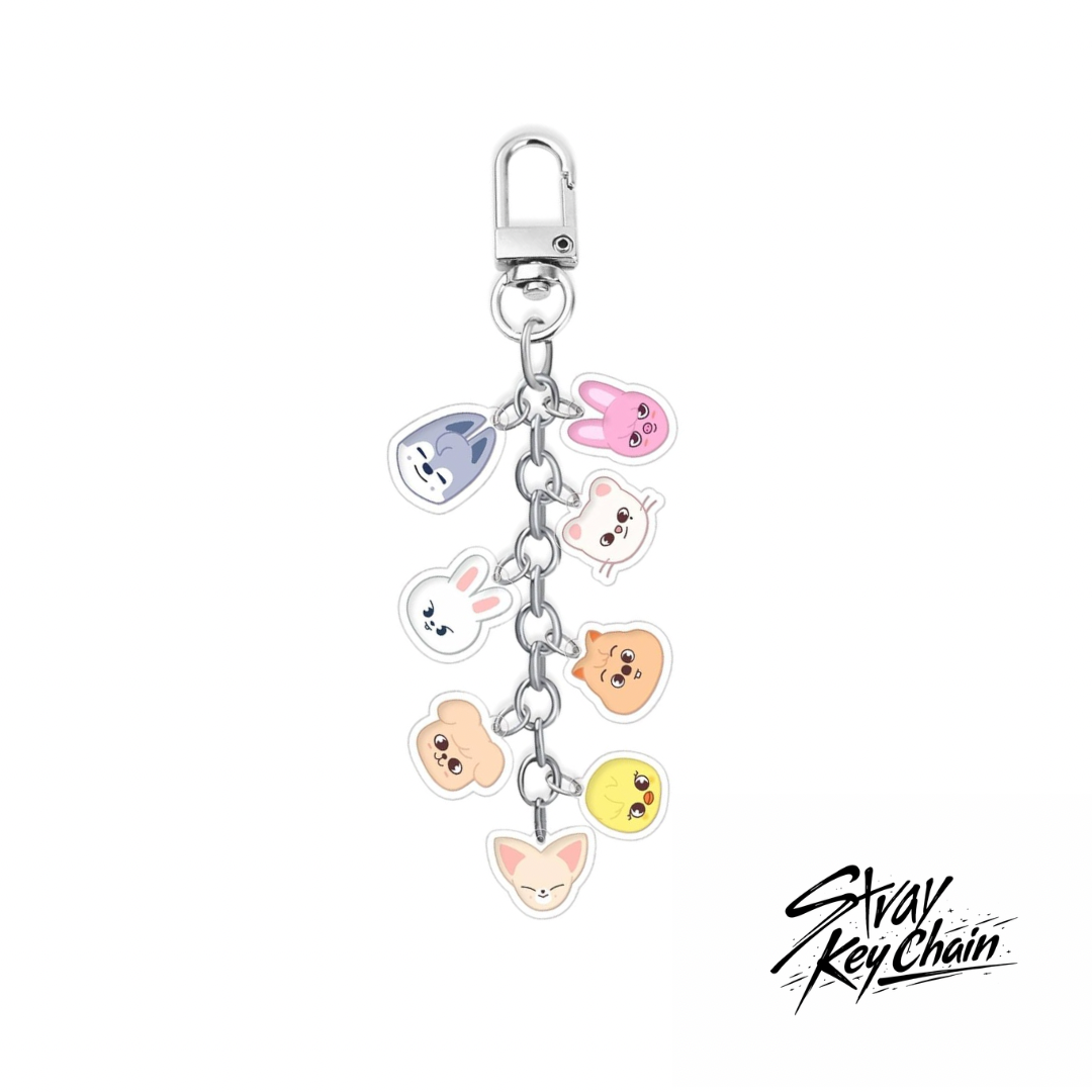 SKZOO Charm Keychain – Cute Stray Kids Inspired Collectible – Stray ...